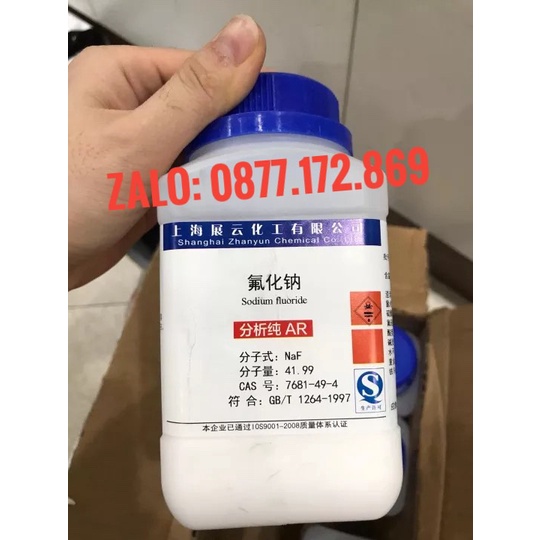 Hóa chất Sodium fluoride NaF lọ 500g natri florua | Shopee Việt Nam