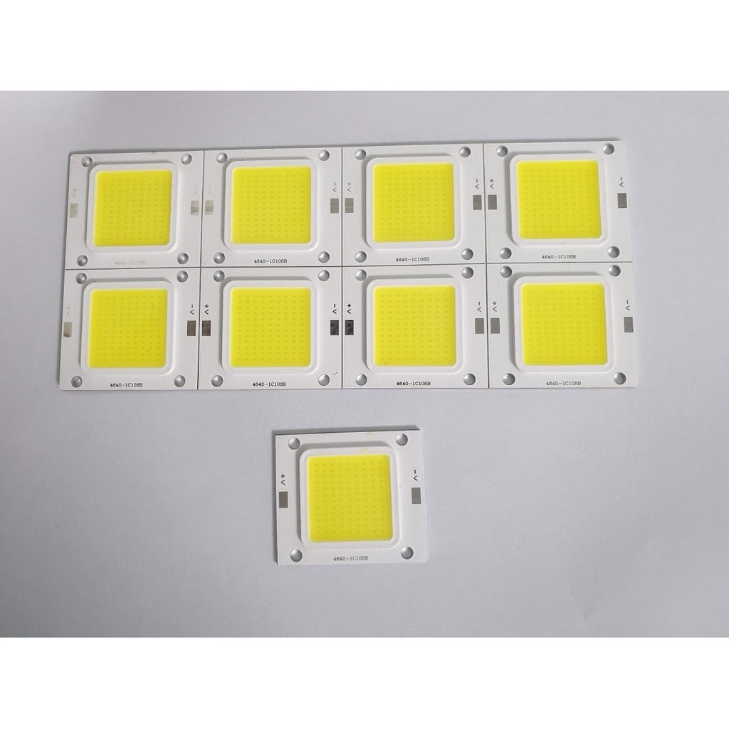 Chip led cob 50w Dc12v siêu sáng lắp cho đèn pha đèn hình lá công xuất 50w/ chip 100w 150w 200w ...