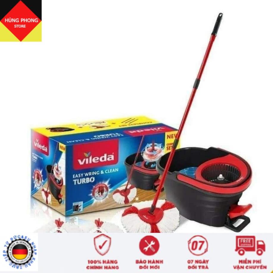 [Hàng nhập khẩu Đức chính hãng] Cây Lau Nhà Vileda Easy Wring&Clean ...
