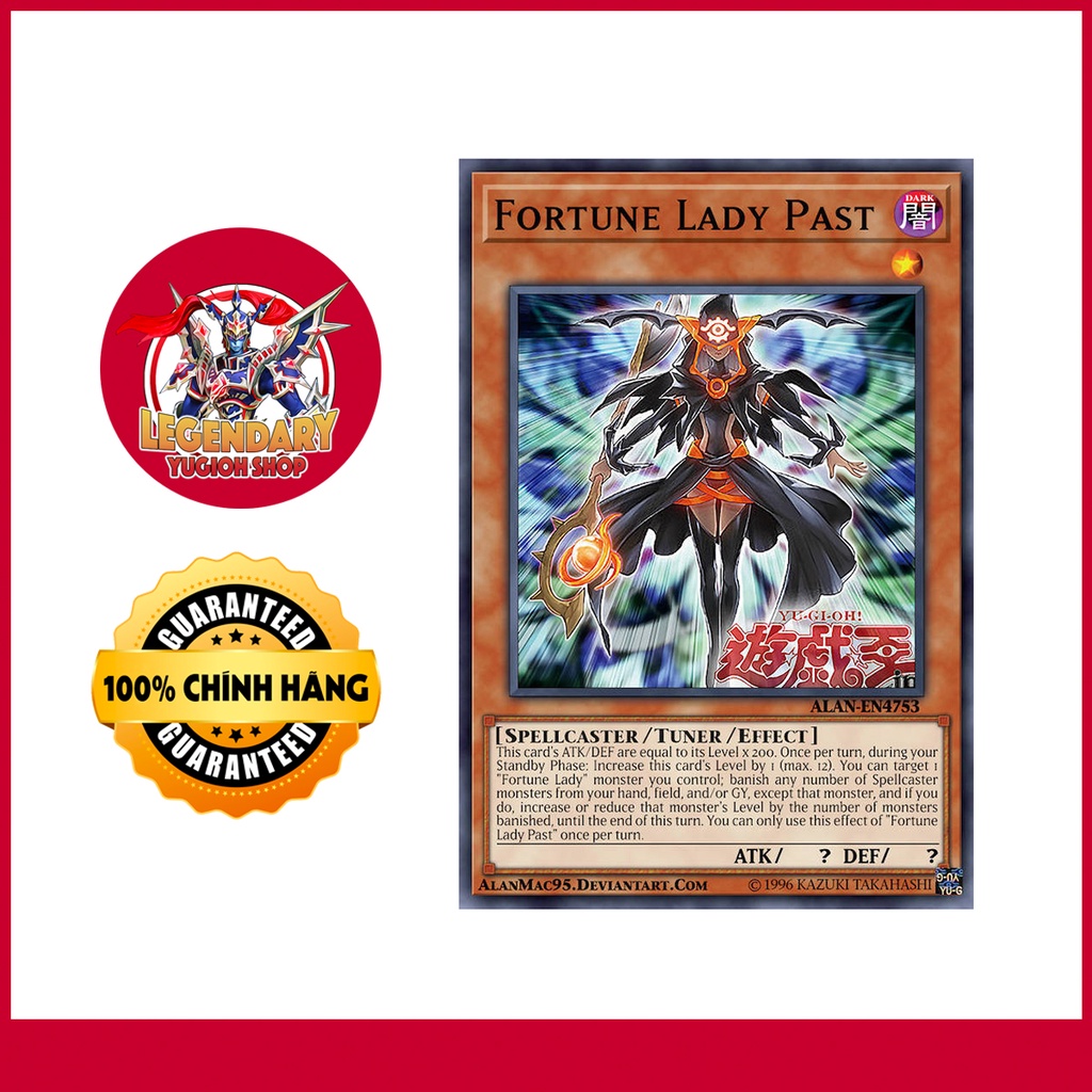 [Thẻ Bài Yugioh Chính Hãng] Fortune Lady Past | Shopee Việt Nam
