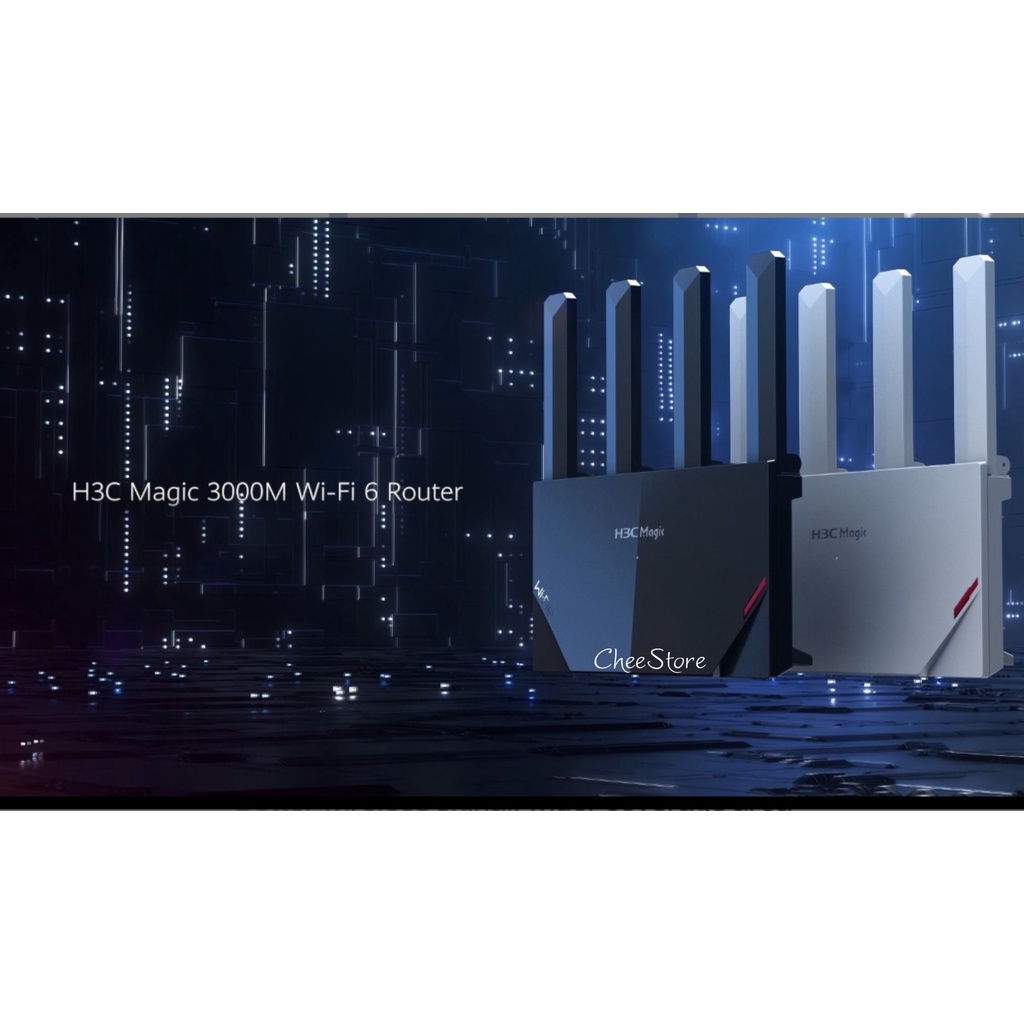 [BH 12 tháng] Bộ phát Wifi 6 H3C RT3000 160Mhz Tốc độ cao Nguyên hộp ...