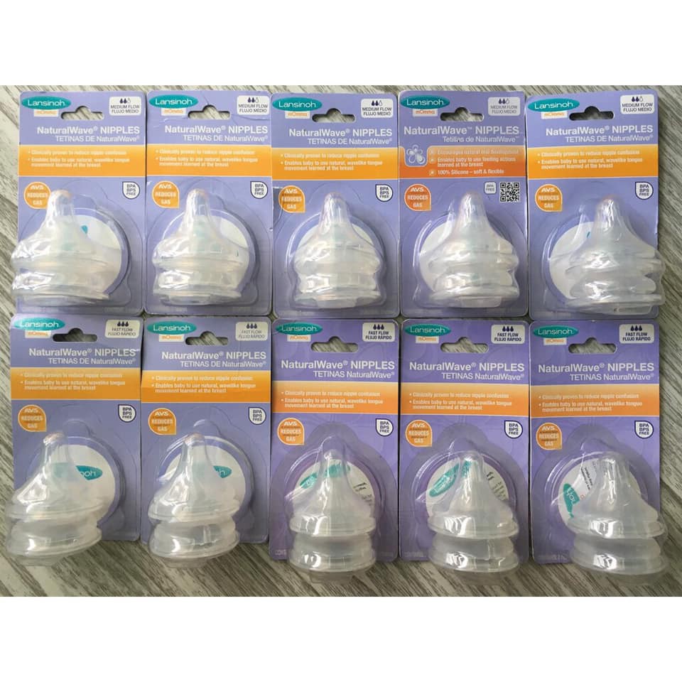 Núm ti Lansinoh đủ size S/M/L bán lẻ 1 chiếc | Shopee Việt Nam