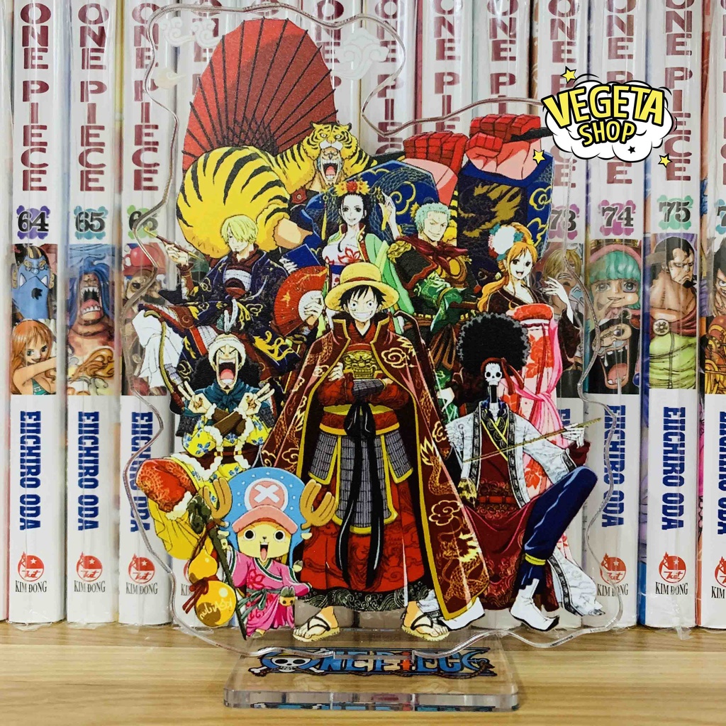 Mô Hình Tượng Standee Acrylic Mica 2 mặt - One Piece - Luffy Zoro Nami ...