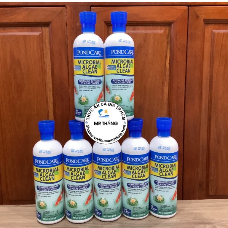 API Microbial Algae Clean (473ml): Vi sinh ăn rêu tảo SỐNG và phân hủy ...
