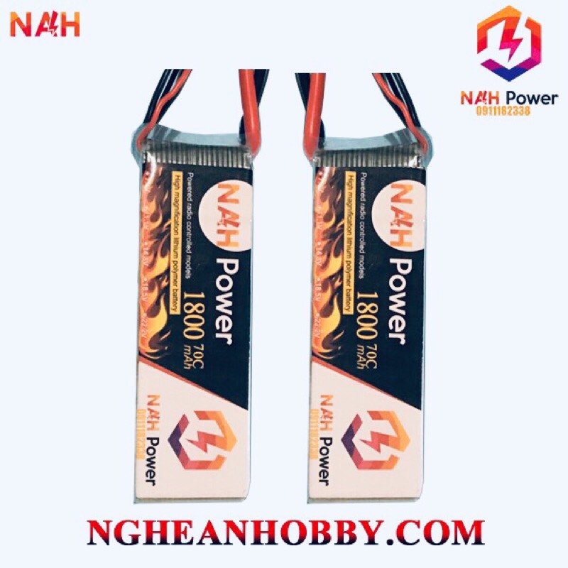 Pin Lipo 3s 11.1V 1800Mah dành cho anh em RC | Shopee Việt Nam