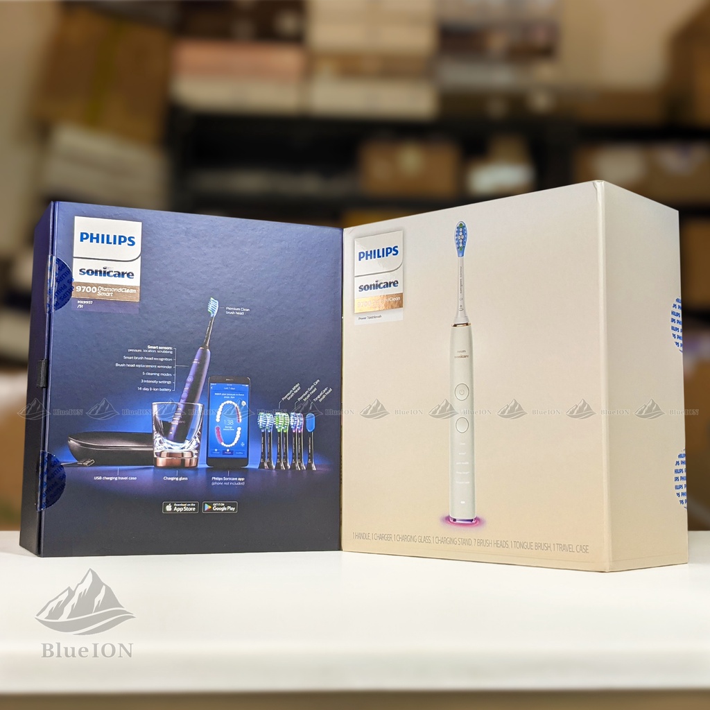 [Hàng Mỹ] Bàn chải điện Philips Sonicare 9700 9750 DiamondClean Smart ...