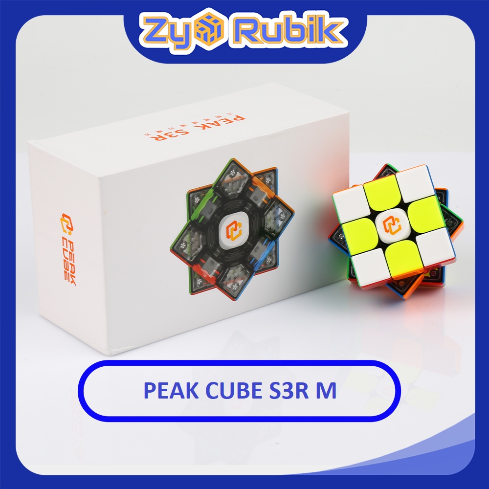 Rubik 3x3 Stickerless Rubic 3 Tầng Có Nam Châm Flagship Peak Cube - Zyo ...