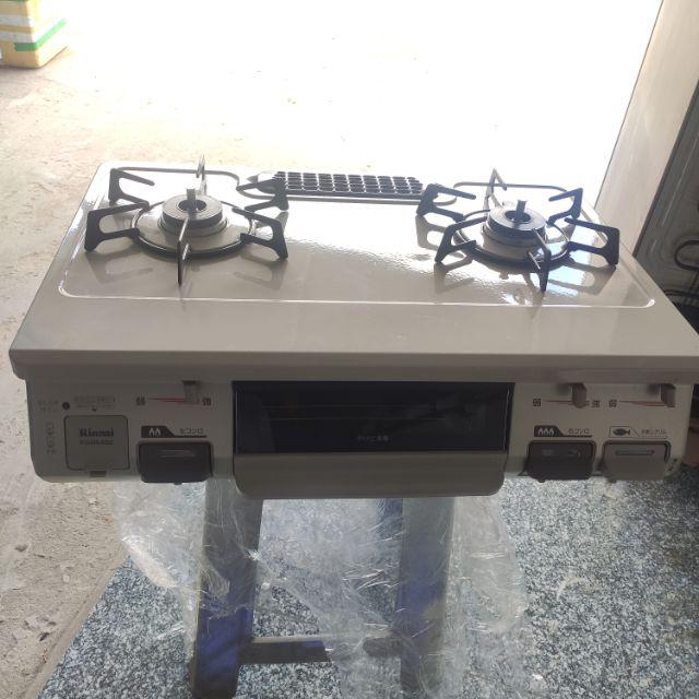 Bếp Gas Rinnai Nội Địa Nhật mặt men,có cảm biến tự động khoá gas khi cạn nước | Shopee Việt Nam