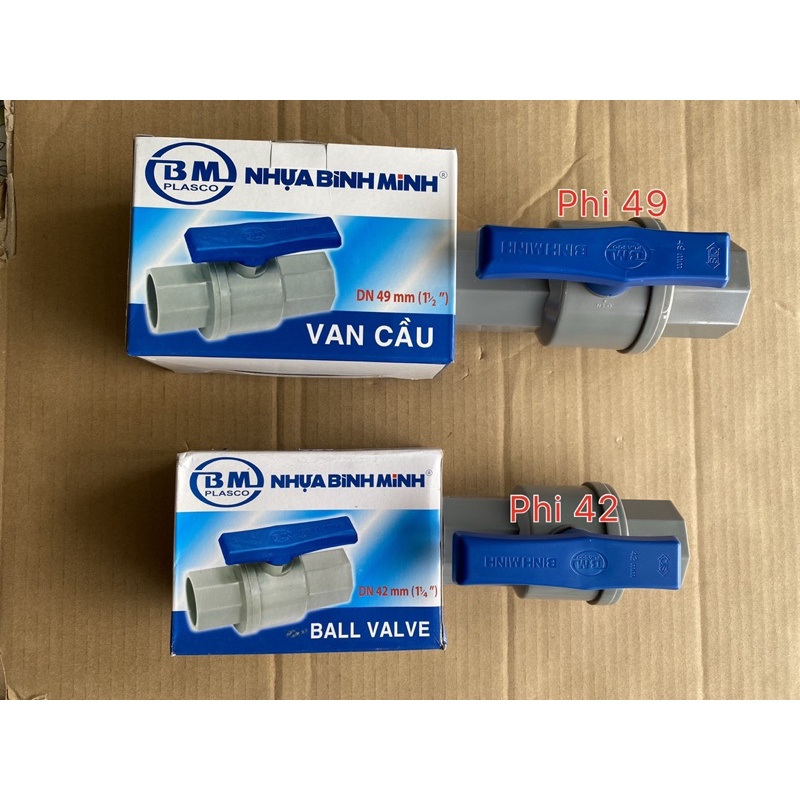 Van khoá pvc Bình Minh phi 42, 49 | Shopee Việt Nam