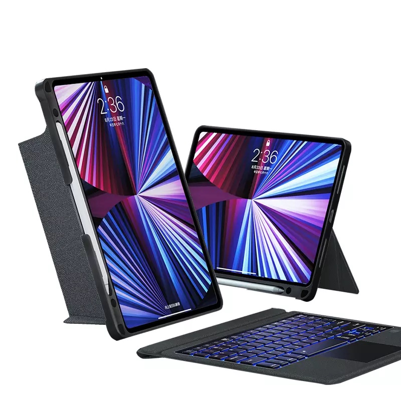 Ốp Lưng/BaoDa/Case Bàn Phím Bluetooth iPad Có Đèn Led Phím, Trackpad ...