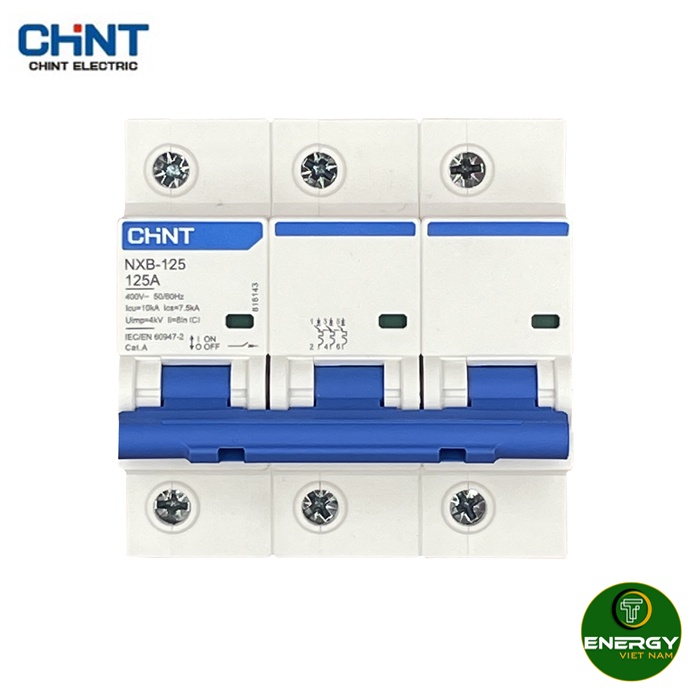 Áp tô mát 3 Pha Chint AC - Aptomat CHINT NXB-63 3 Pha Chint AC 6A, 10A, 16A, 20A, 25A, 32A, 40A ...