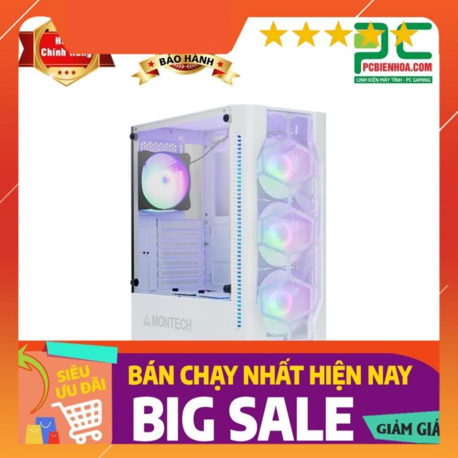 SẢN PHẨM BÁN CHẠY NHẤT - CASE MONTECH X1 - KÈM 4 FAN RGB TẶNG BÀN DI ...