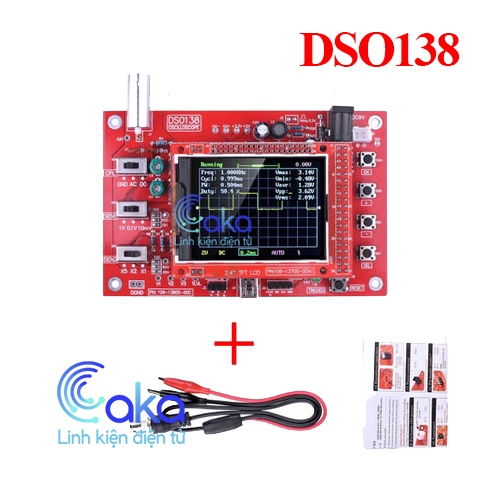 Máy hiện sóng Mini Digital Oscilloscope DSO138 không Kèm vỏ hộp mica ...