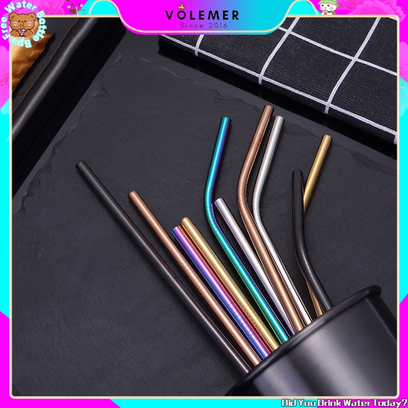 Ống hút bằng thép không gỉ 304 21cm | Shopee Việt Nam