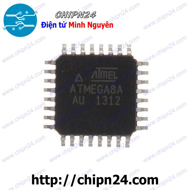 [1 CON] (SOP) IC Dán ATmega8A-AU TQFP-32 (SMD) (ATmega8A ATmega8) | Shopee Việt Nam