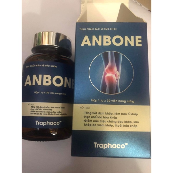 Anbone traphaco (tăng tiết dịch khớp, làm trơn ổ khớp,giảm các triệu ...