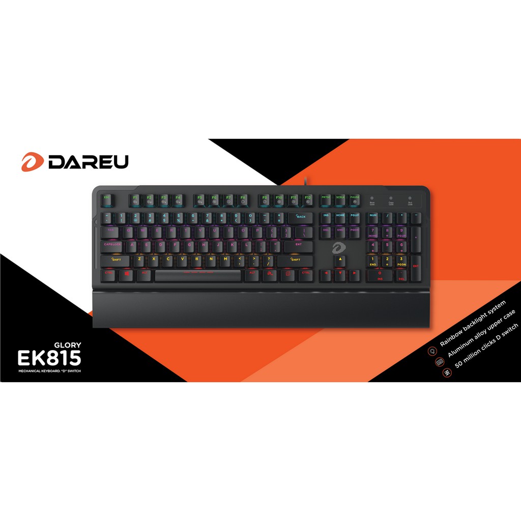 Bàn phím cơ Gaming DAREU EK815 104KEY | Shopee Việt Nam