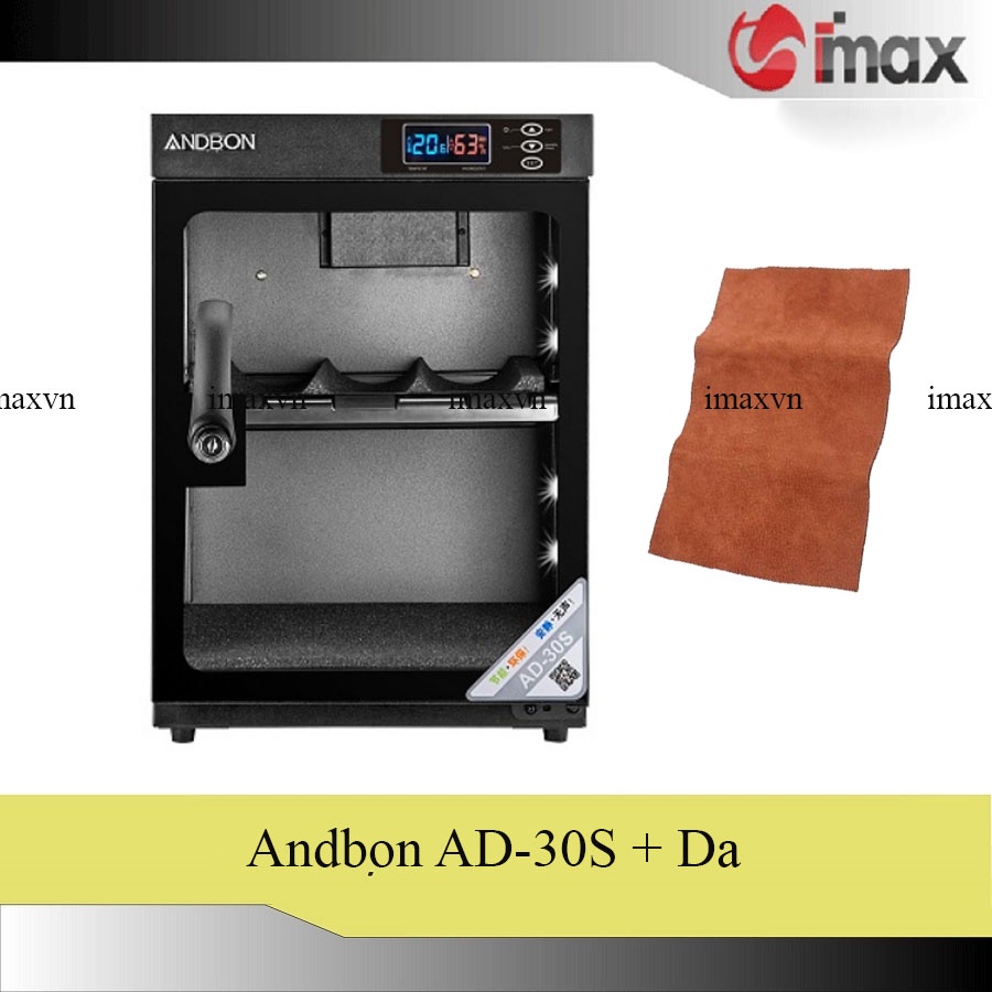Tủ chống ẩm Andbon AD-30S (30 Lít) - Công nghệ Japan + Tặng da lau len ...