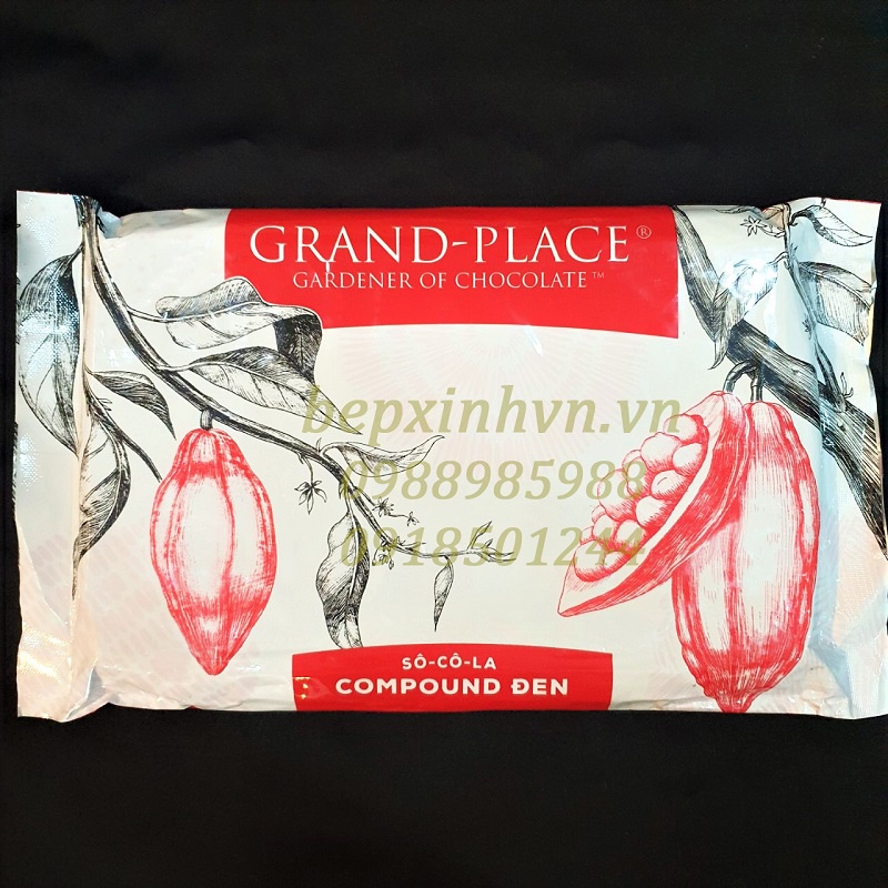 Socola Compound đen Grand Place Puratos GPD-040 | Shopee Việt Nam