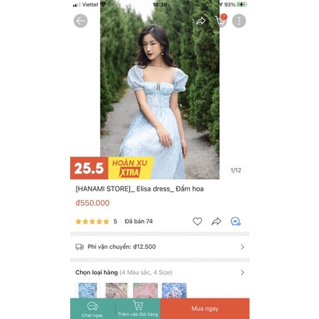 Pass đầm maxi hanami store | Shopee Việt Nam