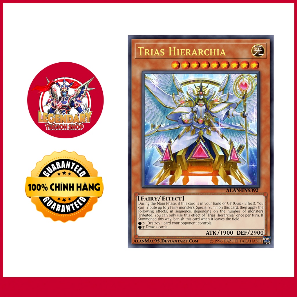 [Thẻ Bài Yugioh Chính Hãng] Trias Hierarchia | Shopee Việt Nam