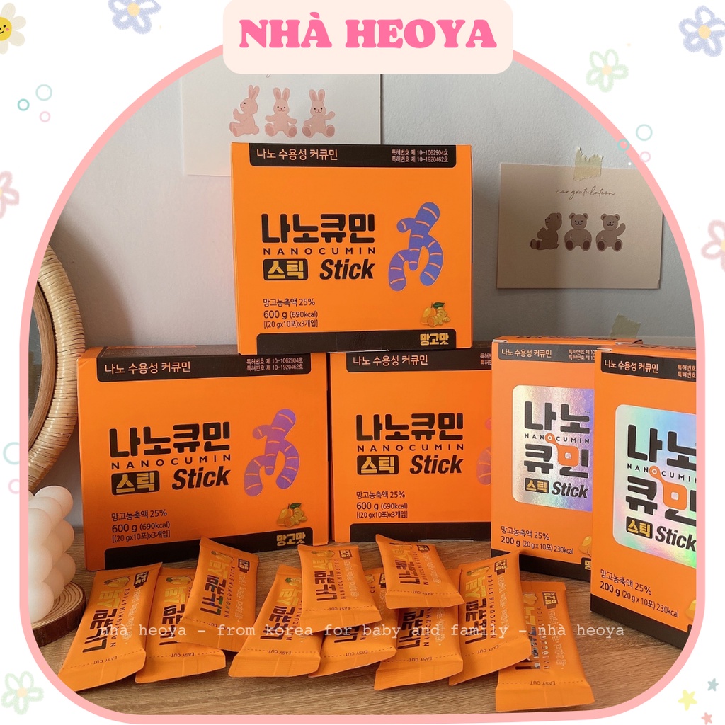 THẠCH NGHỆ GON NANO JELLY CUMIN VỊ XOÀI CHÍNH HÃNG HÀN QUỐC | Shopee ...