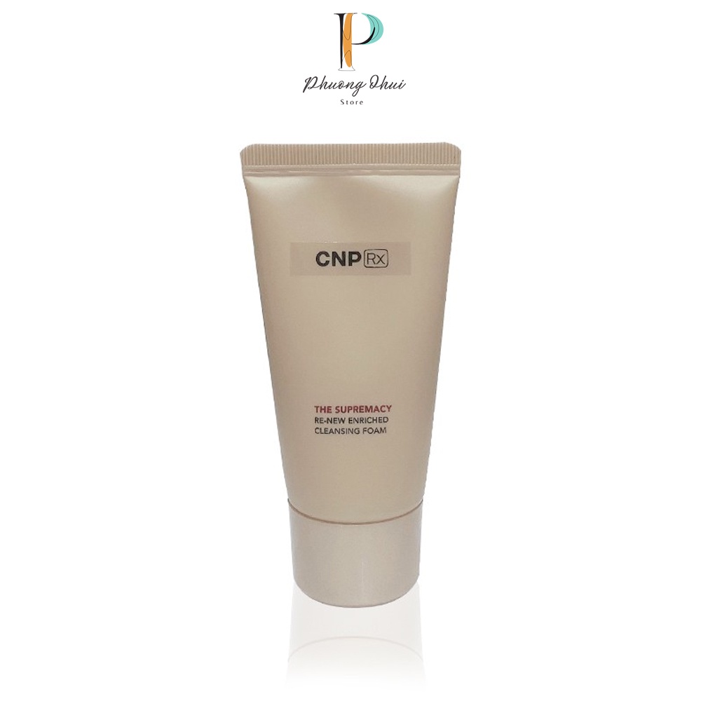 Sữa Rửa Mặt Tái Sinh Cnp Rx 60ml The Supremacy Re New Enriched Cleansing Foam | Shopee Việt Nam