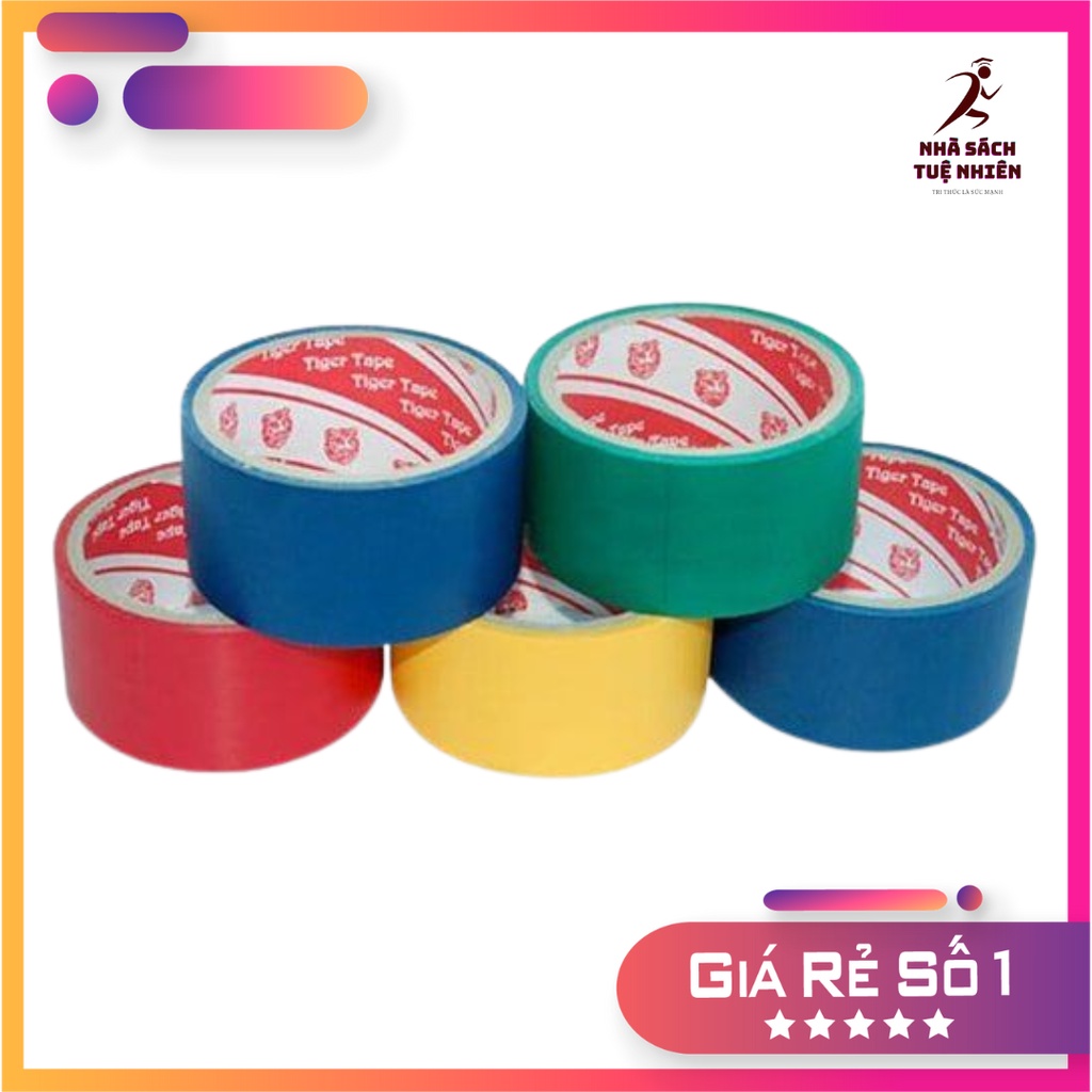 Băng keo simili 3.5F 5F băng keo dán gáy tập dán lề đầy đủ các màu Xanh ...