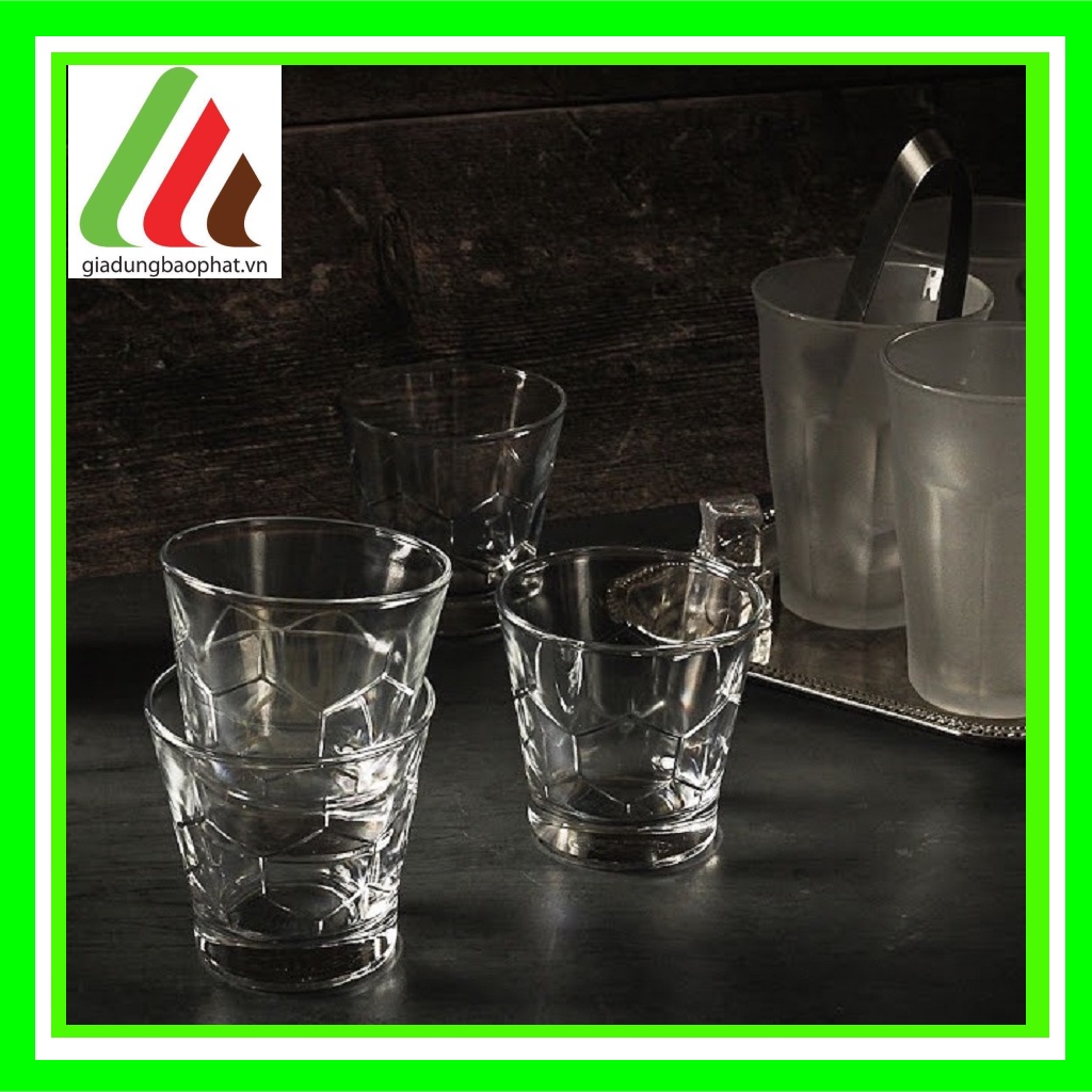 Bộ 6 ly Thủy tinh cường lực cao cấp Pháp Duralex Hexagone Trong suốt 300ml 350ml | Shopee Việt Nam