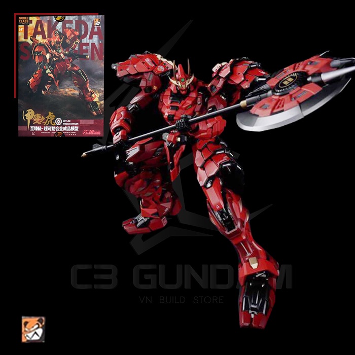 MÔ HÌNH ĐỒ CHƠI LẮP RÁP GUNDAM METAL BUILD 1/72 CHINA MOSHOW TOYS TAKEDA SHINGEN MB GUNPLA ...