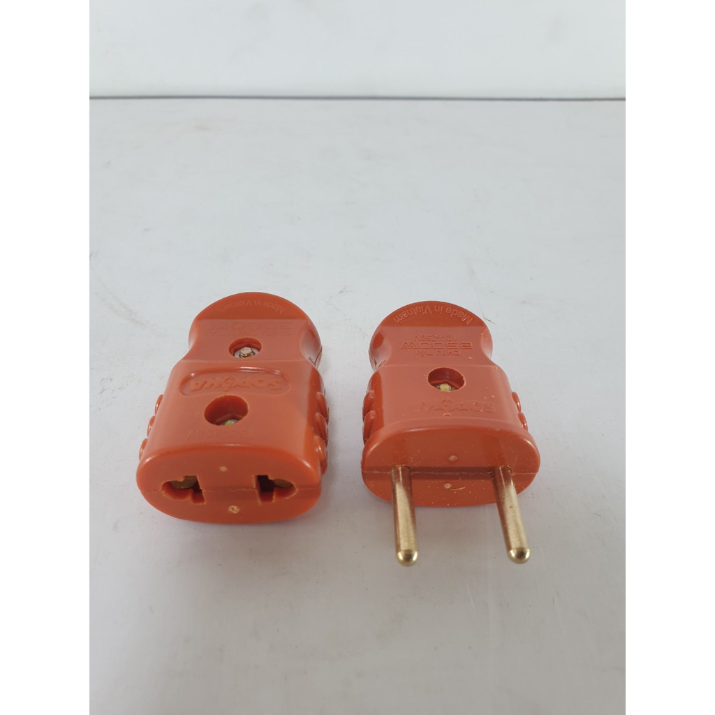 Phích cắm âm-dương, đực cái siêu chịu tải 2500W SOPAKA - Điện gia dụng ...