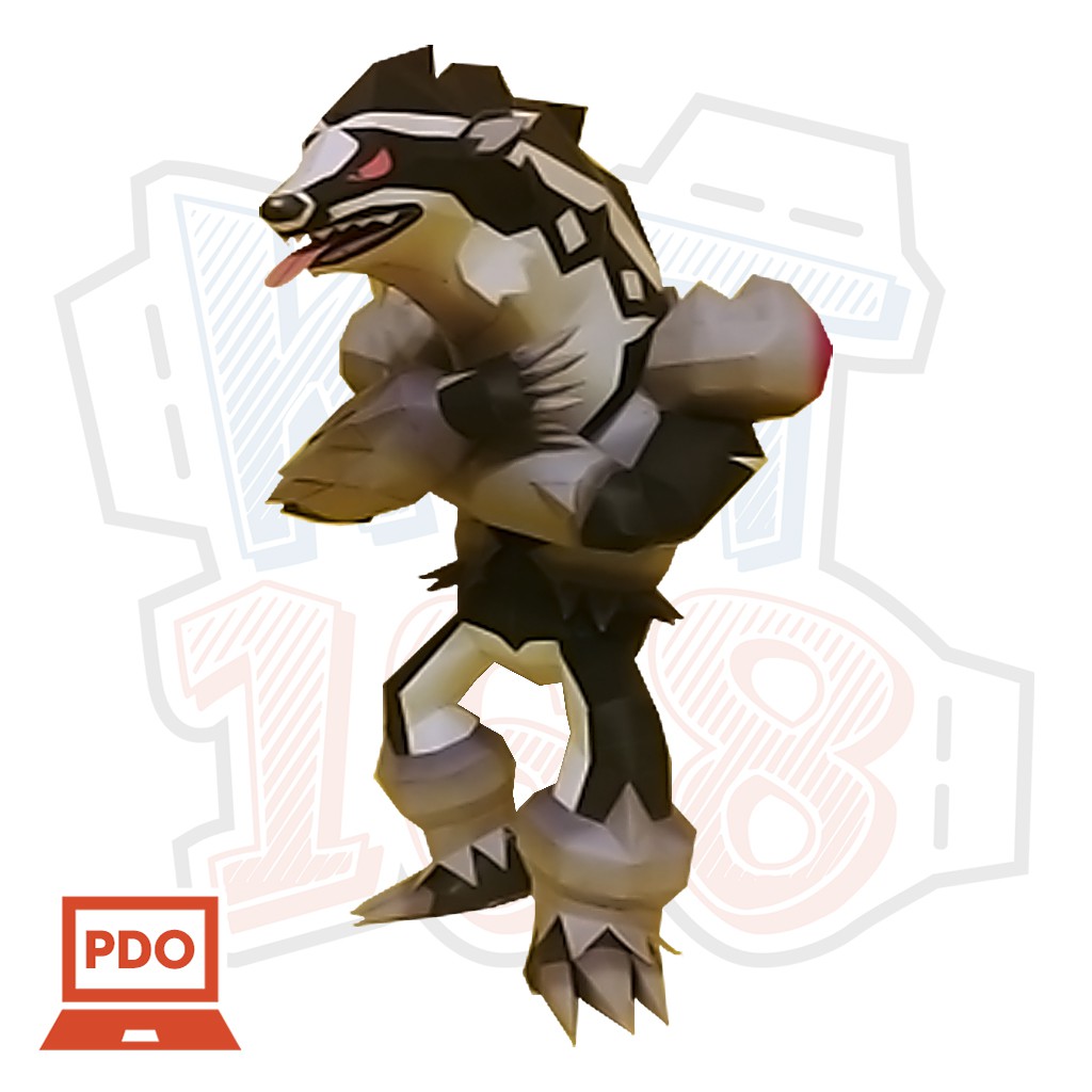 Mô hình giấy Anime Pokemon Obstagoon | Shopee Việt Nam
