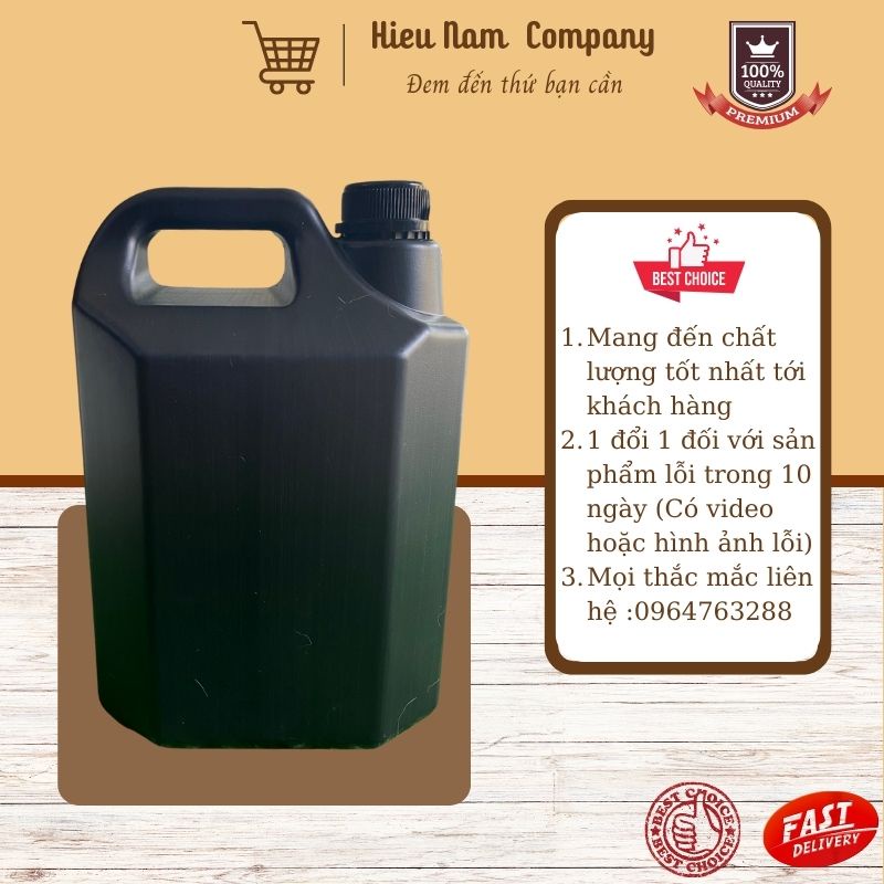 Can nhựa đen 5l thân vuông | Shopee Việt Nam