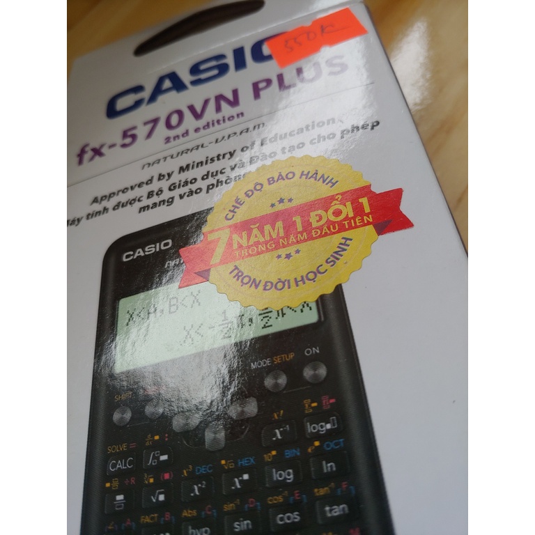 Máy tính cầm tay Casio fx-570VN Plus | Shopee Việt Nam