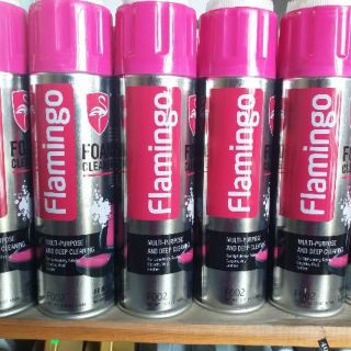 Tẩy nội thất đa năng dạng bọt Flamingo F002, vệ sinh ghế da, taplo, nội ...