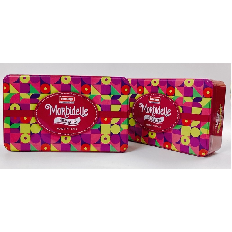 KẸO TRÁI CÂY MORBIDELLE INCAP HỘP THIẾC 175G/ KẸO HOA QUẢ | Shopee Việt Nam