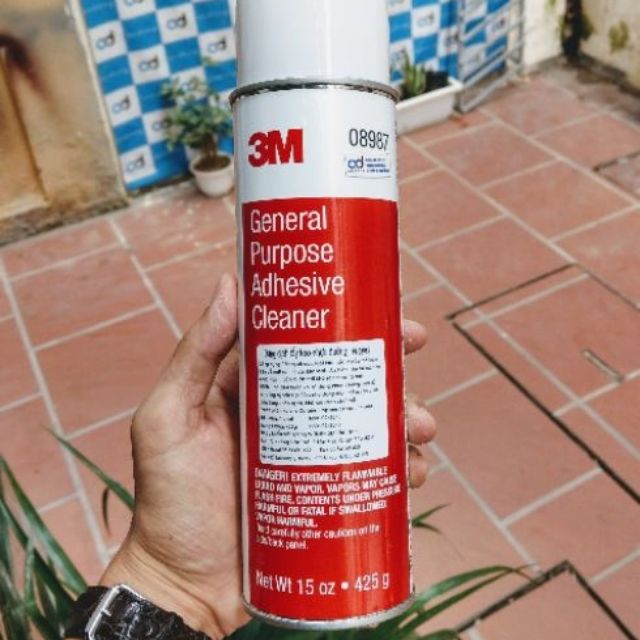 CHAI TẨY KEO VÀ NHỰA ĐƯỜNG 3M 08987 General Purpose Adhesive Cleaner ...