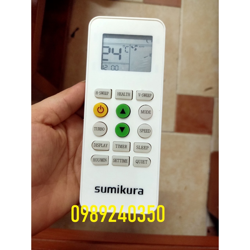 Điều khiển remote điều hòa máy lạnh Sumikura | Shopee Việt Nam