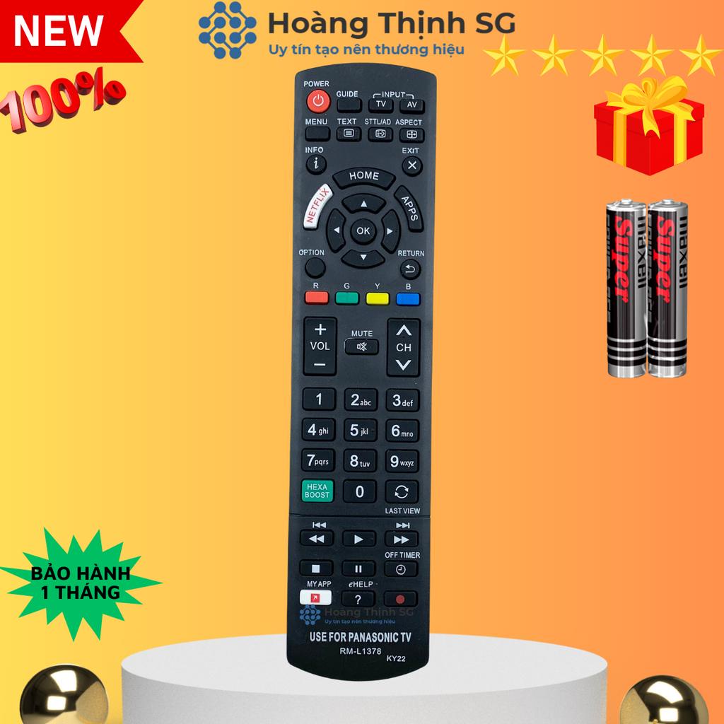 Remote điều khiển tivi Panasonic RM-1378, điều khiển TV Panasonic các ...