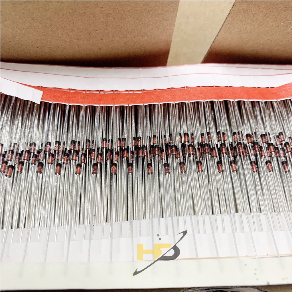 [Dây 20 Con] Diode Zener 1/2W BZX55C Các Chỉ Số 3V0 3V3 6V2 7V5 ...18V ...