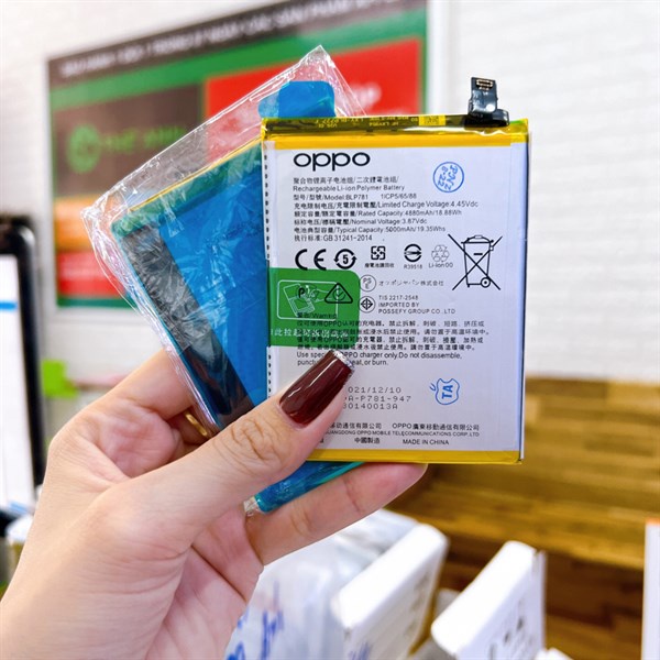 Pin Oppo A52 / A92 - mã pin BLP781 zin linh kiện | Shopee Việt Nam