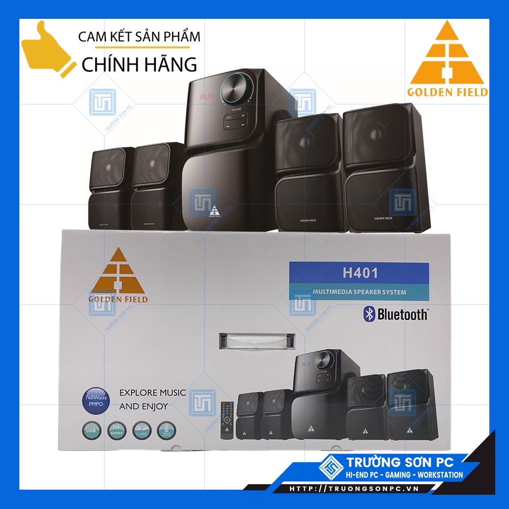 Loa Máy Tính Golden Field H401 4.1CH/ H308 Hifi 2.1CH/ H306 2.1CH | Chính Hãng | Shopee Việt Nam