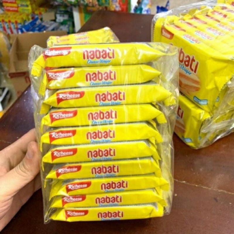 bánh nabati vị pho mai bịch 10 gói ×17g | Shopee Việt Nam