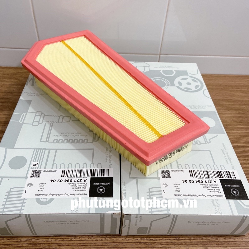 Lọc gió động cơ Mercedes W204 2009 C180, C200, C250, E200, E250, SLK200 ...