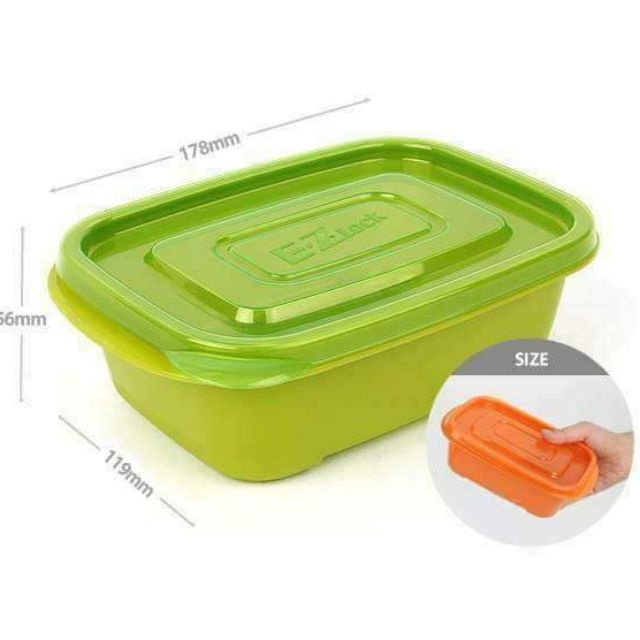 Hộp nhựa đựng thực phẩm E.Z Lock 1320ml | Shopee Việt Nam