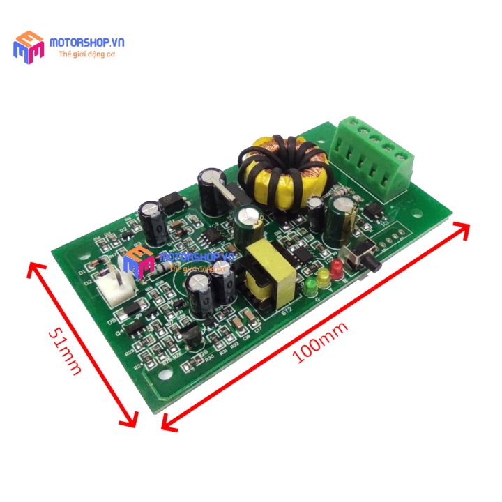 MTS Mạch UPS Dự Phòng 12VDC Lên 220VAC Cho Đèn LED 7W – 26W Tự Động Sạc ...