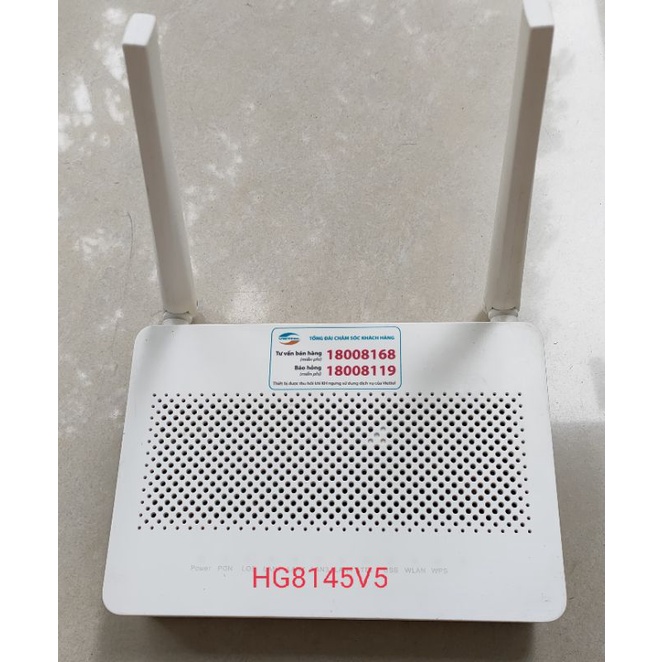 Modem GPON Viettel (Huawei) HG8145V5 phát wifi 2 băng tần, chuẩn GPON ...