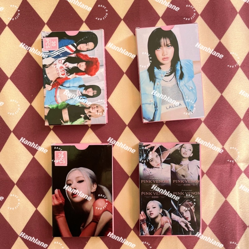 Lomo hình ảnh nhóm nhạc Blackpink Bon Pin đủ thành viên | Shopee Việt Nam
