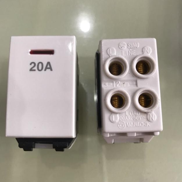 HẠT CÔNG TẮC 2 CỰC 20A SINO DÒNG S18CC | Shopee Việt Nam