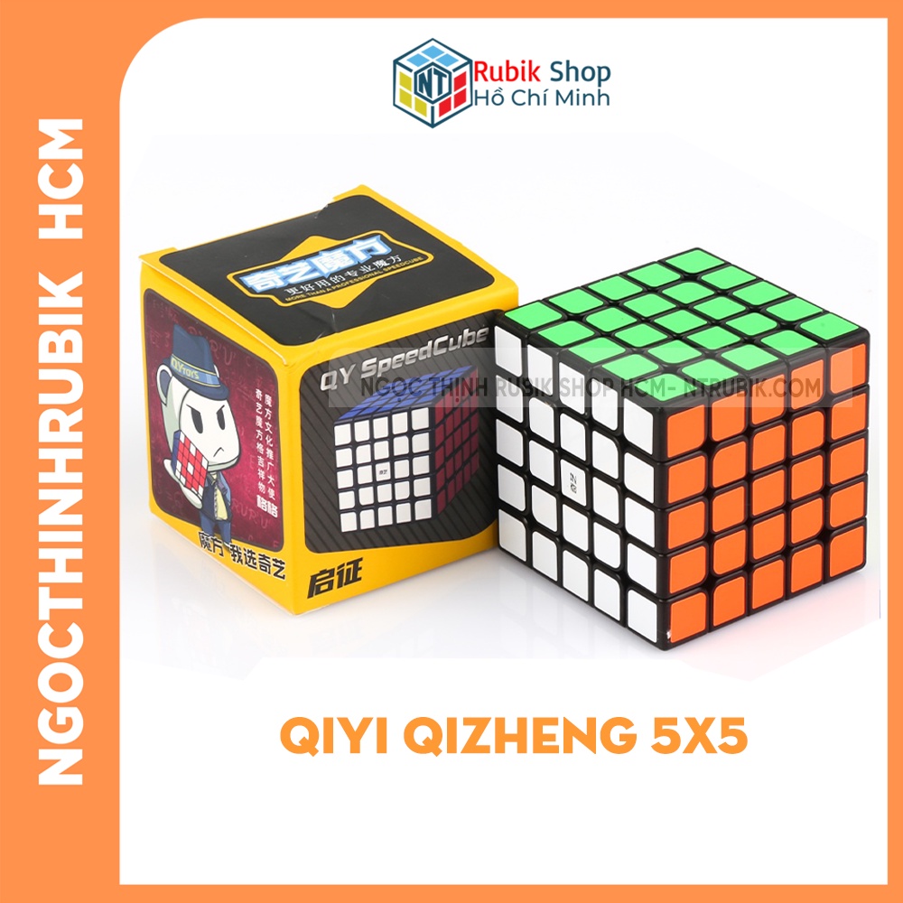 Rubik 5x5 Qiyi/ Qiyi QIZHENG W 5x5 Black (Viền Đen) | Shopee Việt Nam